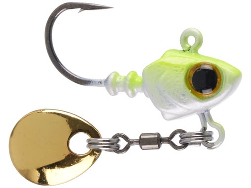 6th Sense Line Through Underspin Treble Head 2pk - Tackle Warehouse