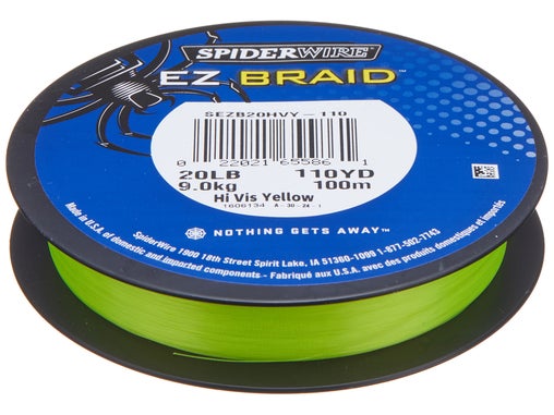 Spiderwire Stealth Dual Spool Line HiVis Ylw - Tackle Warehouse