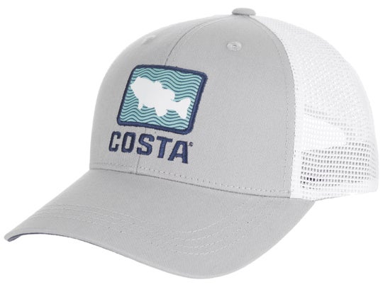 Costa Del Mar Bass Waves Trucker Hat Tackle Warehouse
