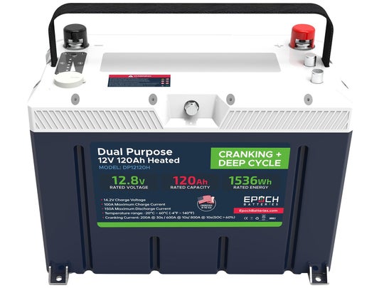 Epoch Dual Purpose Lithium Batteries | Tackle Warehouse