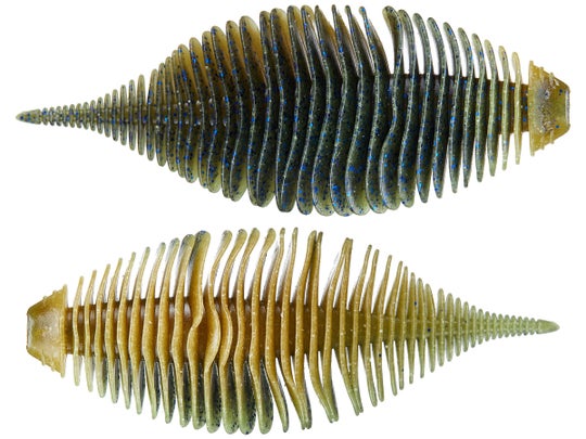 Geecrack Bellows Shad - Tackle Warehouse