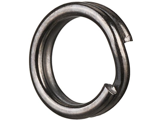 Owner Hyper Wire Split Rings Black | Tackle Warehouse