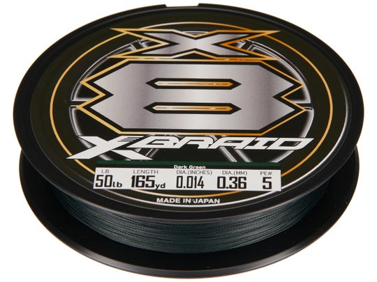XBraid X8 Braid Braided Line Dark Green | Tackle Warehouse