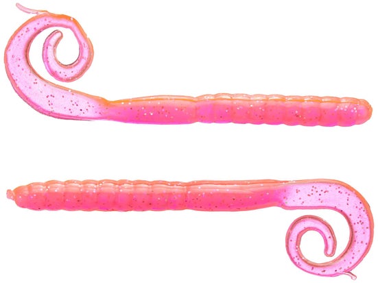 Dry Creek 5" Ripple Tail Worms 20pk | Tackle Warehouse