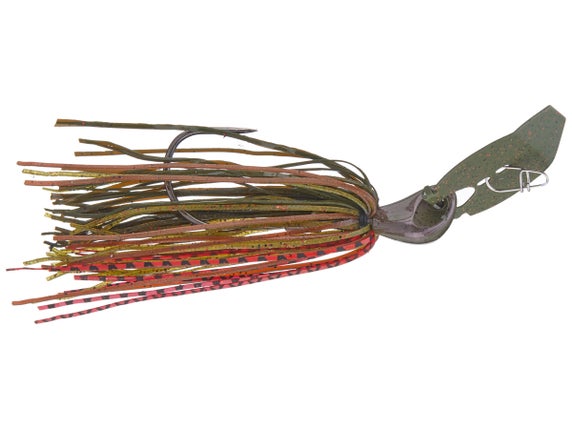 Bass Vibrating Jigs 2 Custom - Handcrafted Swim Jigs In Fire Craw ...