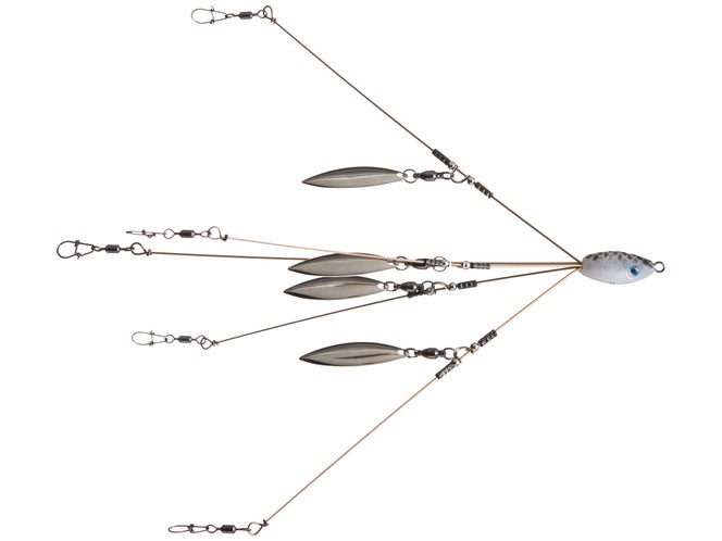 Hog Farmer Baits Tactical Bassin Mini Rig 5 Hook 4 Bld - Tackle Warehouse