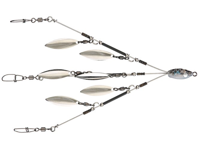 Hog Farmer Baits Tactical Bassin Micro Flex Rig 2 Blade - Tackle Warehouse