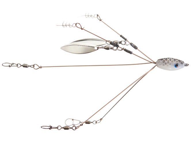 Hog Farmer Baits Tactical Bassin Mini Rig 5 Hook 4 Bld - Tackle Warehouse