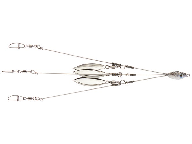 Hog Farmer Baits Tactical Bassin Micro Flex Rig 2 Blade - Tackle Warehouse