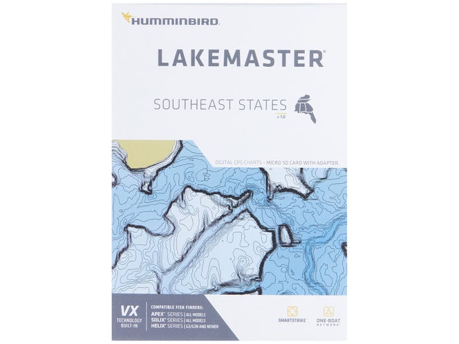 Humminbird Lakemaster VX Premium Digital Charts - Tackle Warehouse