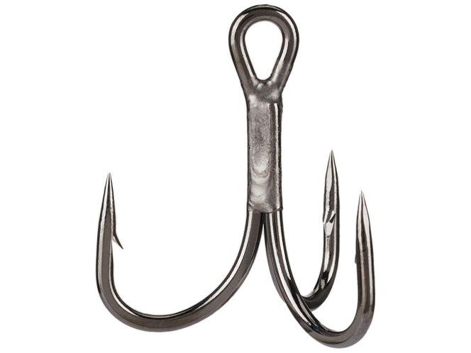 Owner Stinger Treble Hook Black Chrome ST-36 - Tackle Warehouse