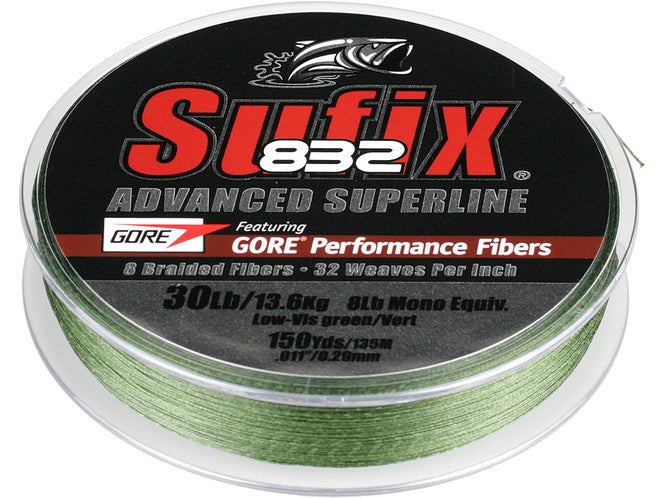 Sufix Revolve Low Vis Green Braided Line - Tackle Warehouse