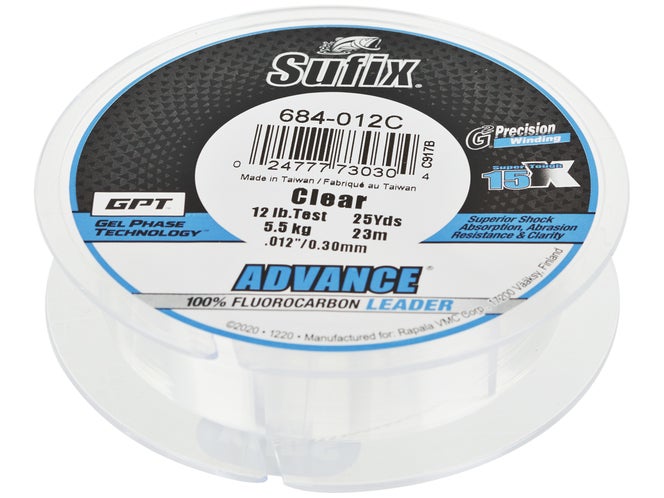 Sufix Advance Fluorocarbon Line | Tackle Warehouse