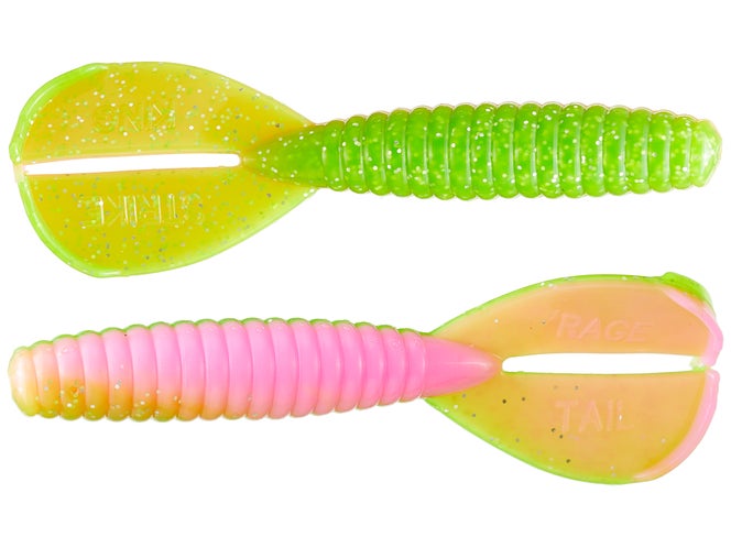 Strike King Rage Twin Tail Menace Grub 8pk | Tackle Warehouse