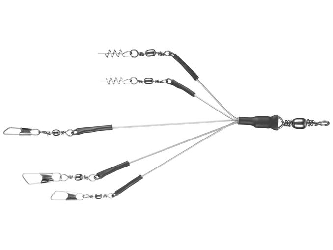 Willow Creek Non-bladed Umbrella Rigs - Tackle Warehouse
