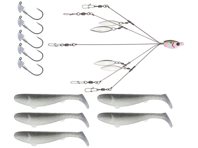 Yum Bladed Umbrella Rigs - Tackle Warehouse