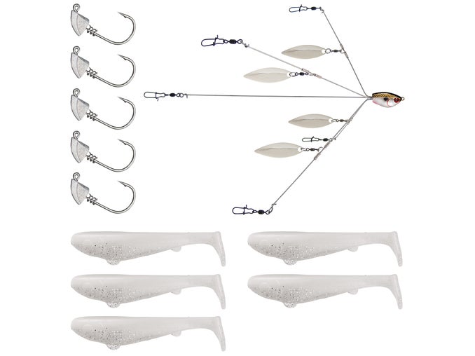 Yum Bladed Umbrella Rigs - Tackle Warehouse
