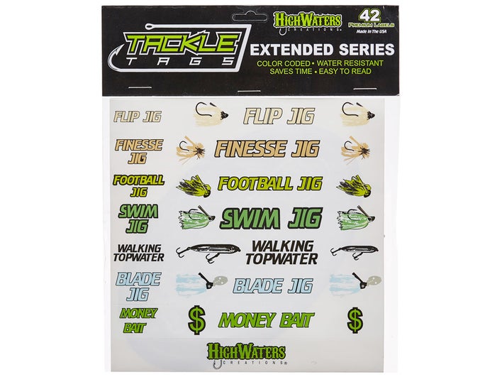 Fishing Tackle Labels - Tackle Warehouse