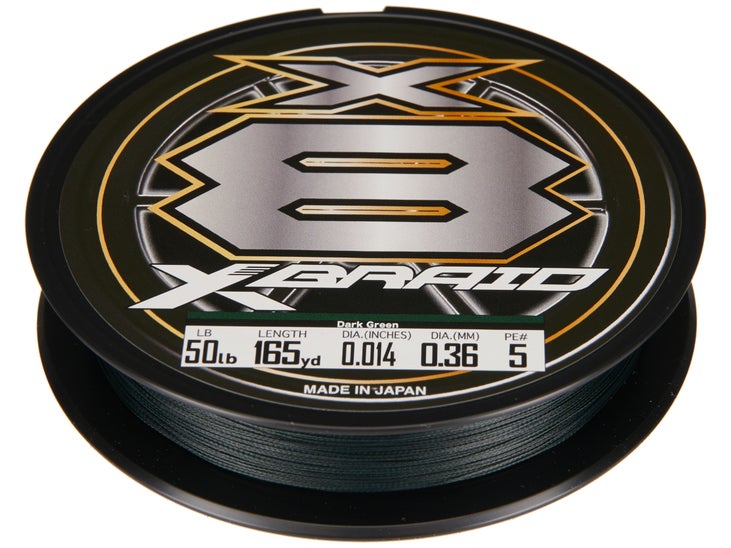 XBraid X8 Braid Braided Line Dark Green | Tackle Warehouse