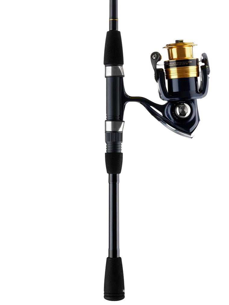 Daiwa D-Vec Carbon Case Travel Spinning Rod Combo - Tackle Warehouse