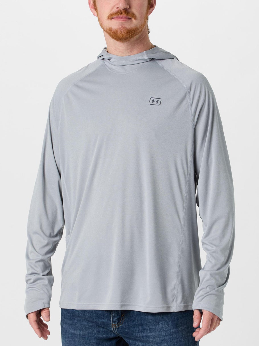Under Armour Fish Elite Hoodie Mod Gray/Castlerock - Tackle Warehouse