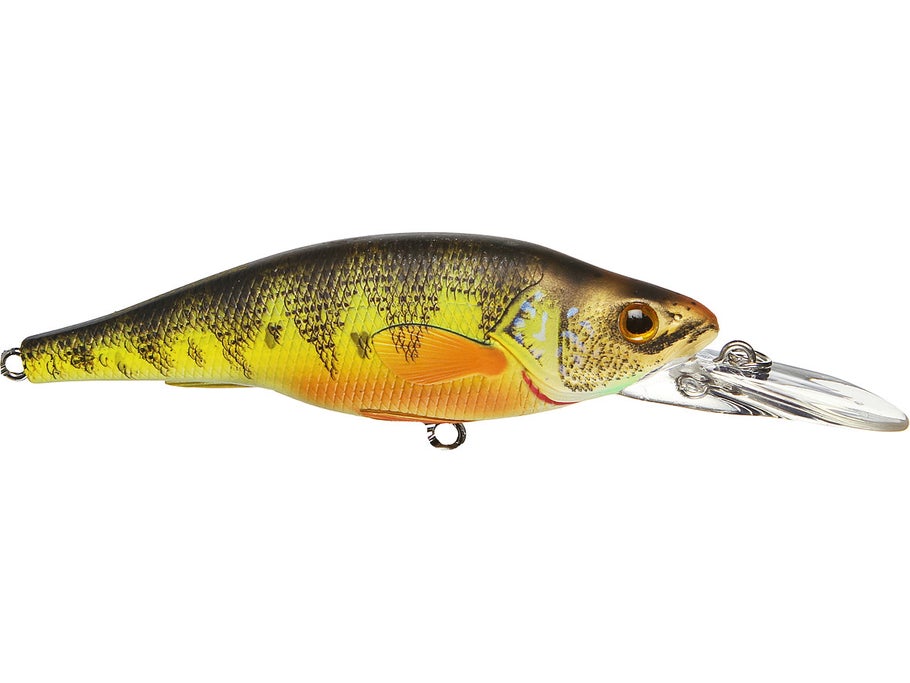 LIVETARGET Yellow Perch Floating Jerkbait 73M - Tackle Warehouse