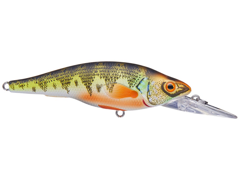 LIVETARGET Yellow Perch Floating Jerkbait 98M - Tackle Warehouse