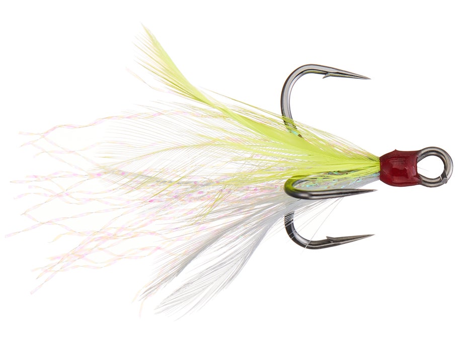 Mustad KVD Inline Triple Grip Tinsel Treble Hooks - Tackle Warehouse