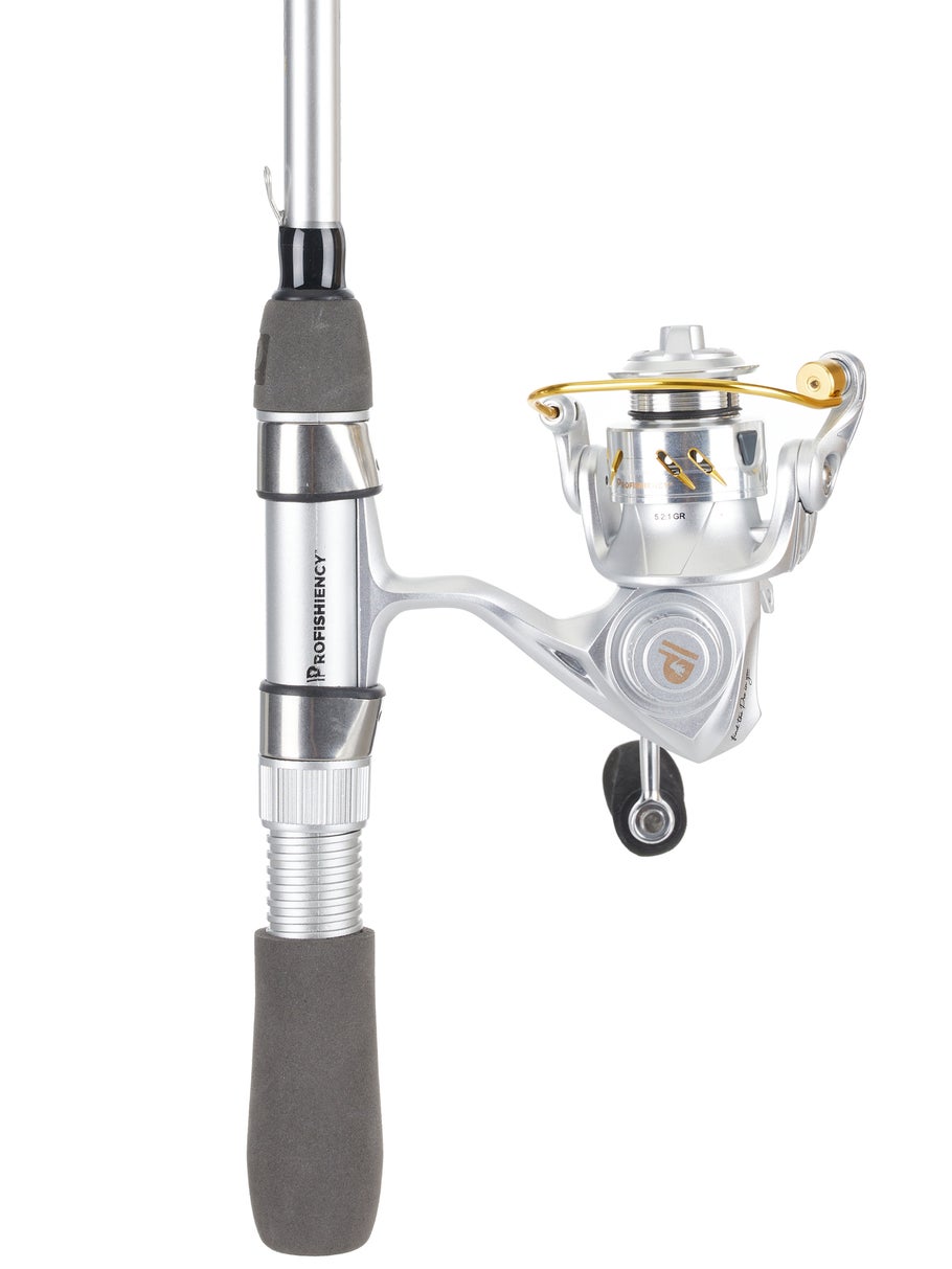 PROFISHIENCY Pocket Combo Spinning Silver/Gold | Tackle Warehouse