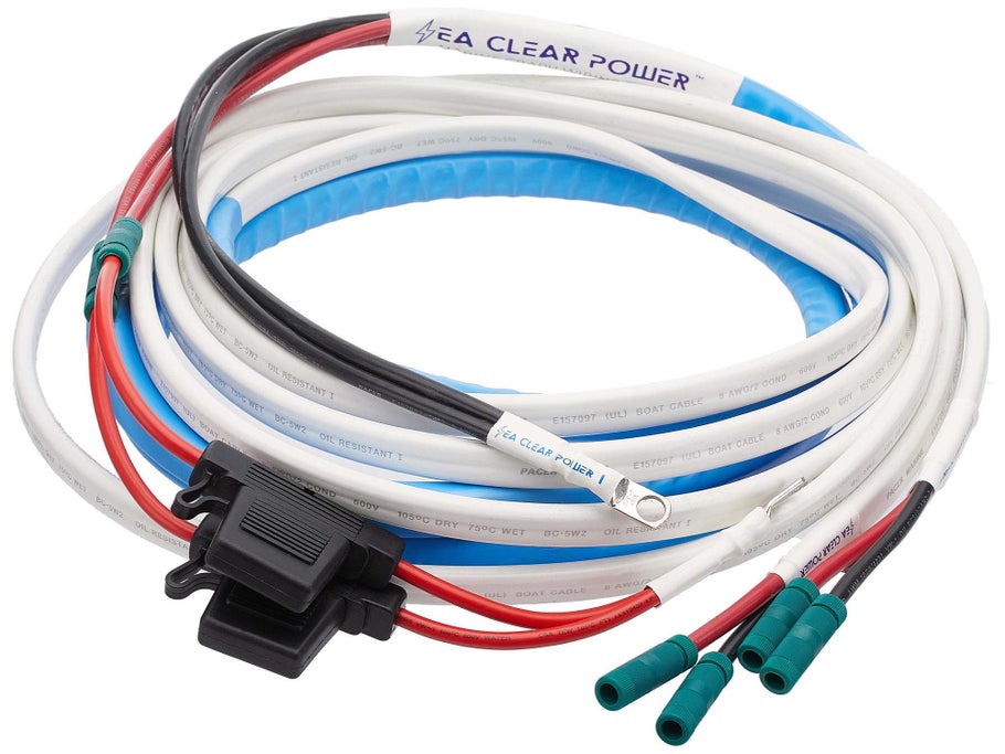 Sea Clear Power Wiring Harness with Switch - Tackle Warehouse