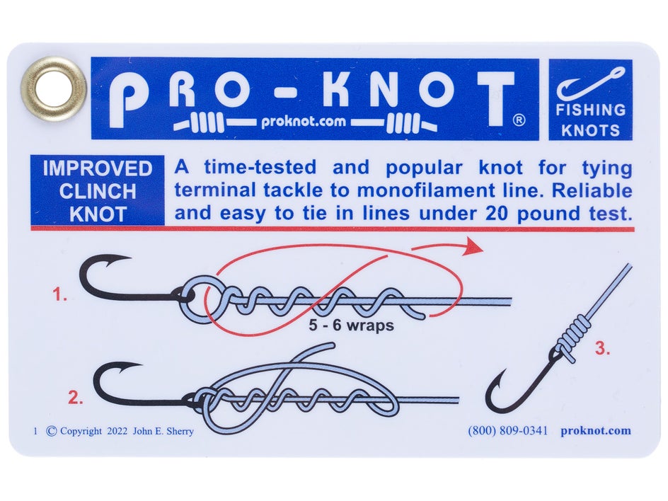 Pro Knot Fishing Knot Cards - Tackle Warehouse