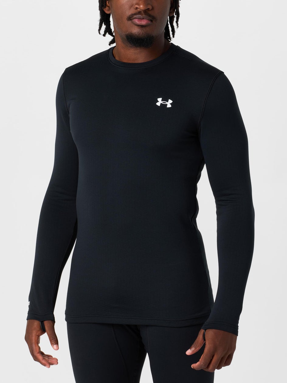 Under Armour Base 2.0 Crew Black - Tackle Warehouse