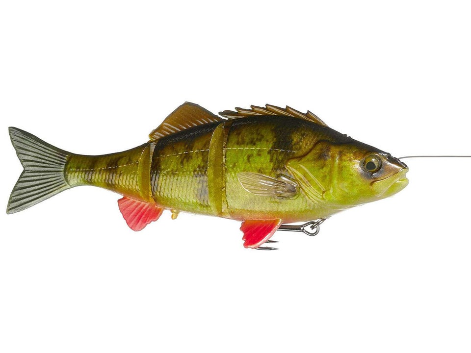 Savage Gear 4D Line Thru Multi-Jointed Perch Swimbait | Tackle Warehouse