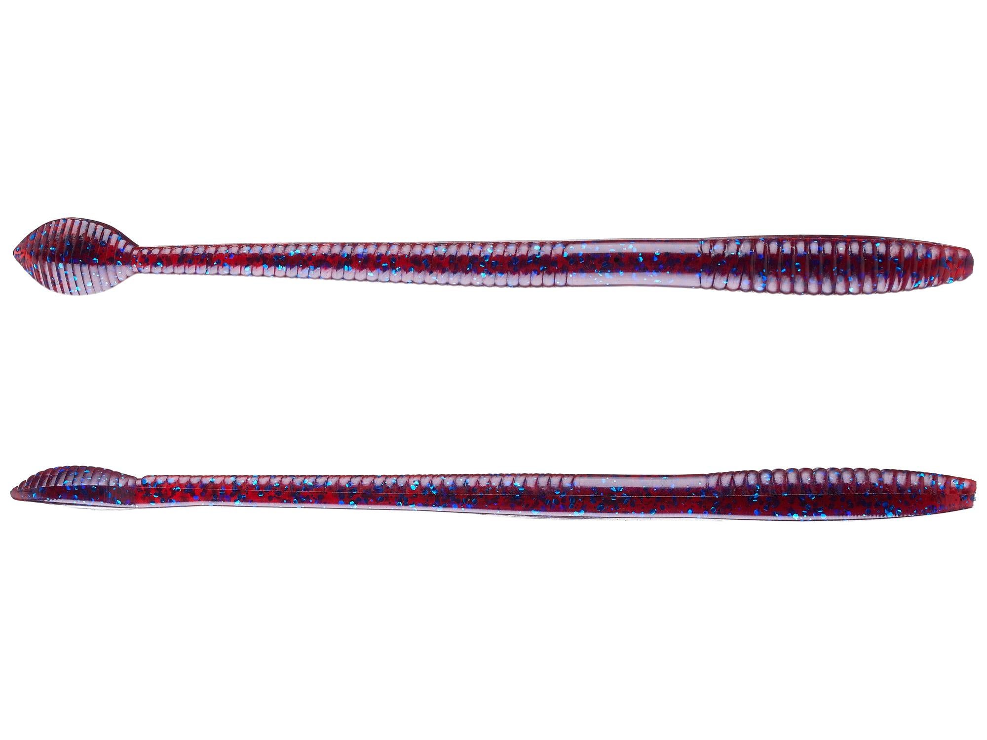 Bizz Baits Magnum Dizzy Diamond Worms 6pk - Tackle Warehouse