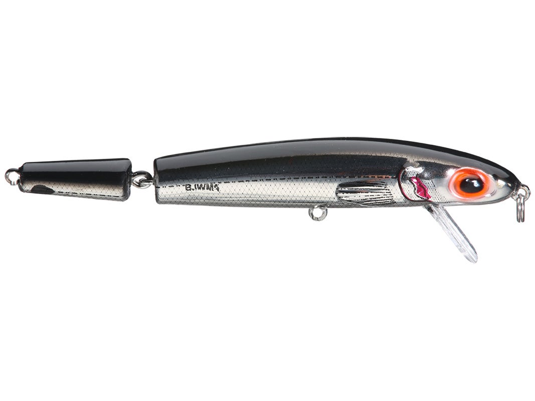 Bomber Jointed Wake Minnow Wakebait - Tackle Warehouse