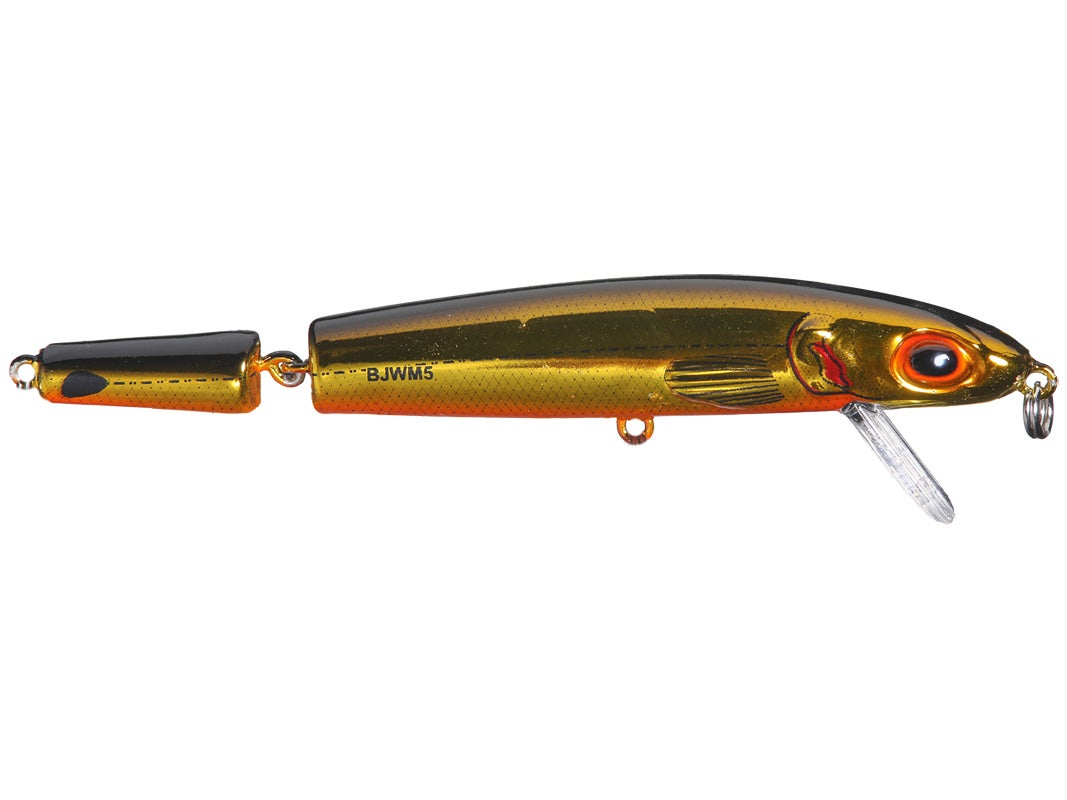 Bomber Jointed Wake Minnow Wakebait - Tackle Warehouse