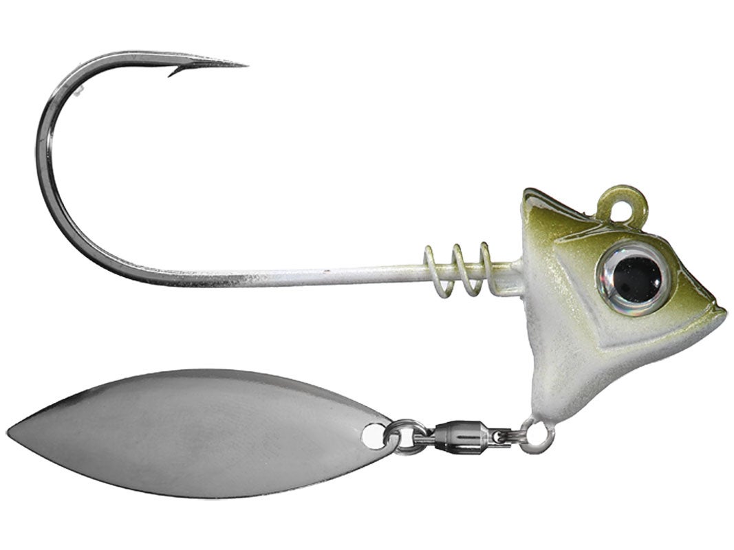 Blade Runner Screw Lock Spintrix Underspin Jig Head - Tackle Warehouse