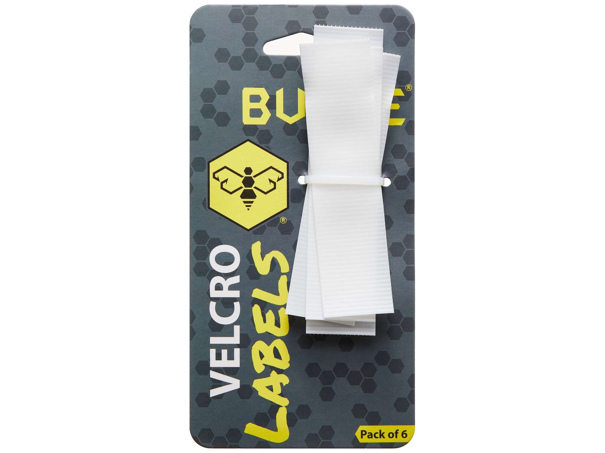 Buzbe Velcro Labels 6pk - Tackle Warehouse