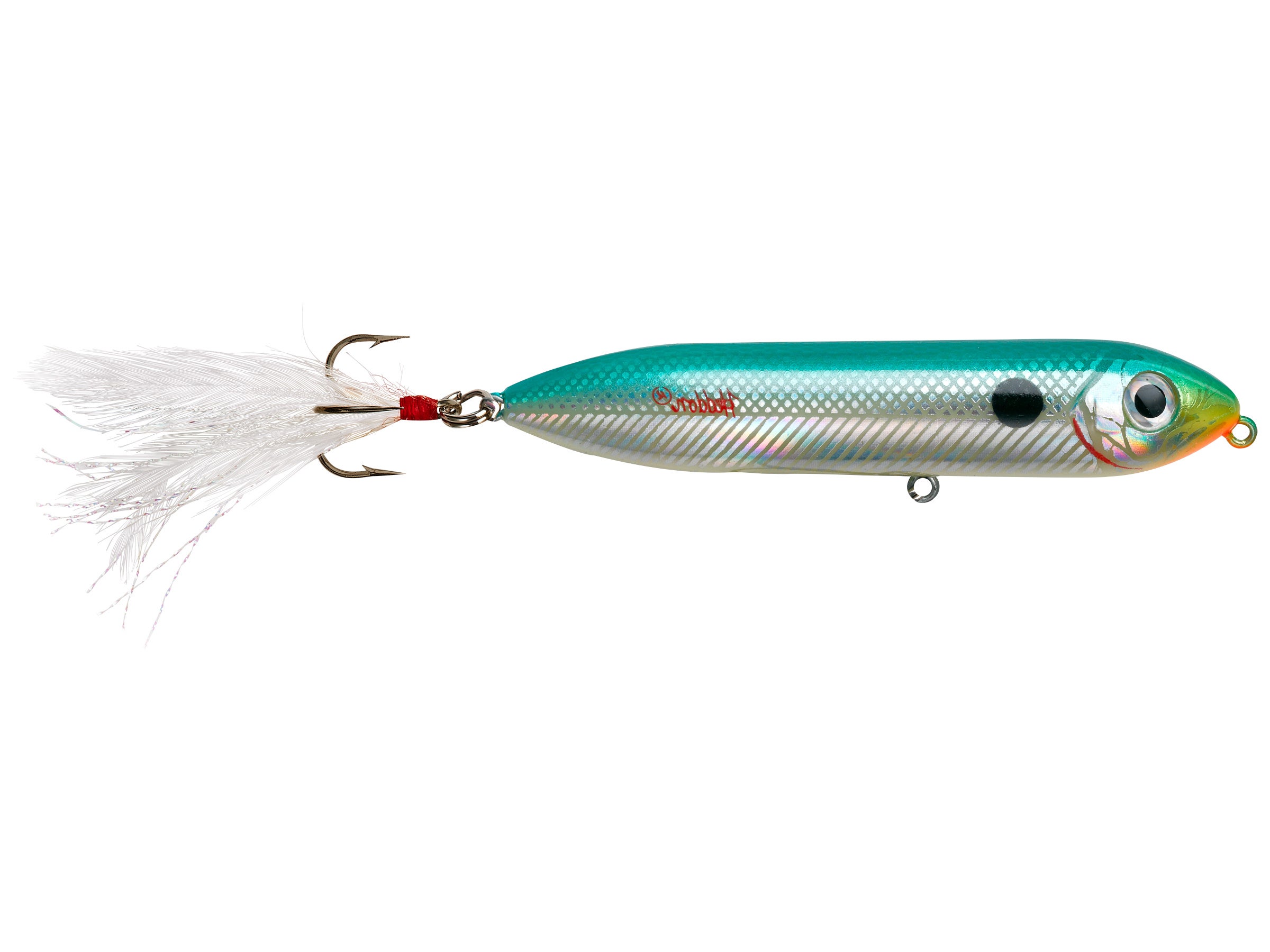 Heddon Feathered Treble Super Spook Jr. Walking Bait - Tackle Warehouse