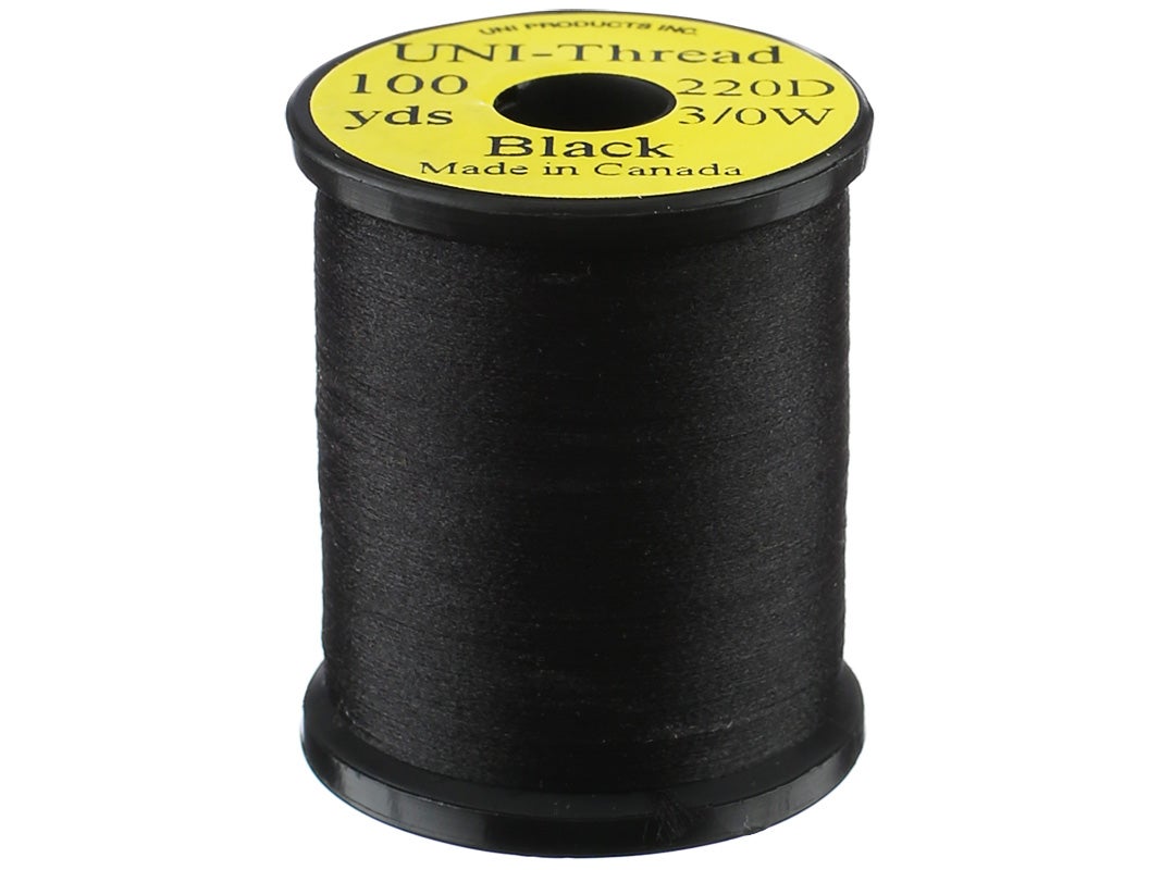 Hareline Uni Thread 3/0 Waxed Heavy Tying Threads - Tackle Warehouse