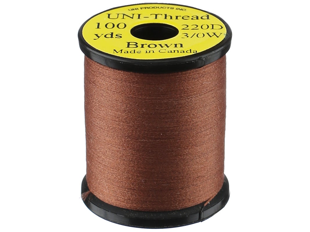 Hareline Uni Thread 3/0 Waxed Heavy Tying Threads - Tackle Warehouse