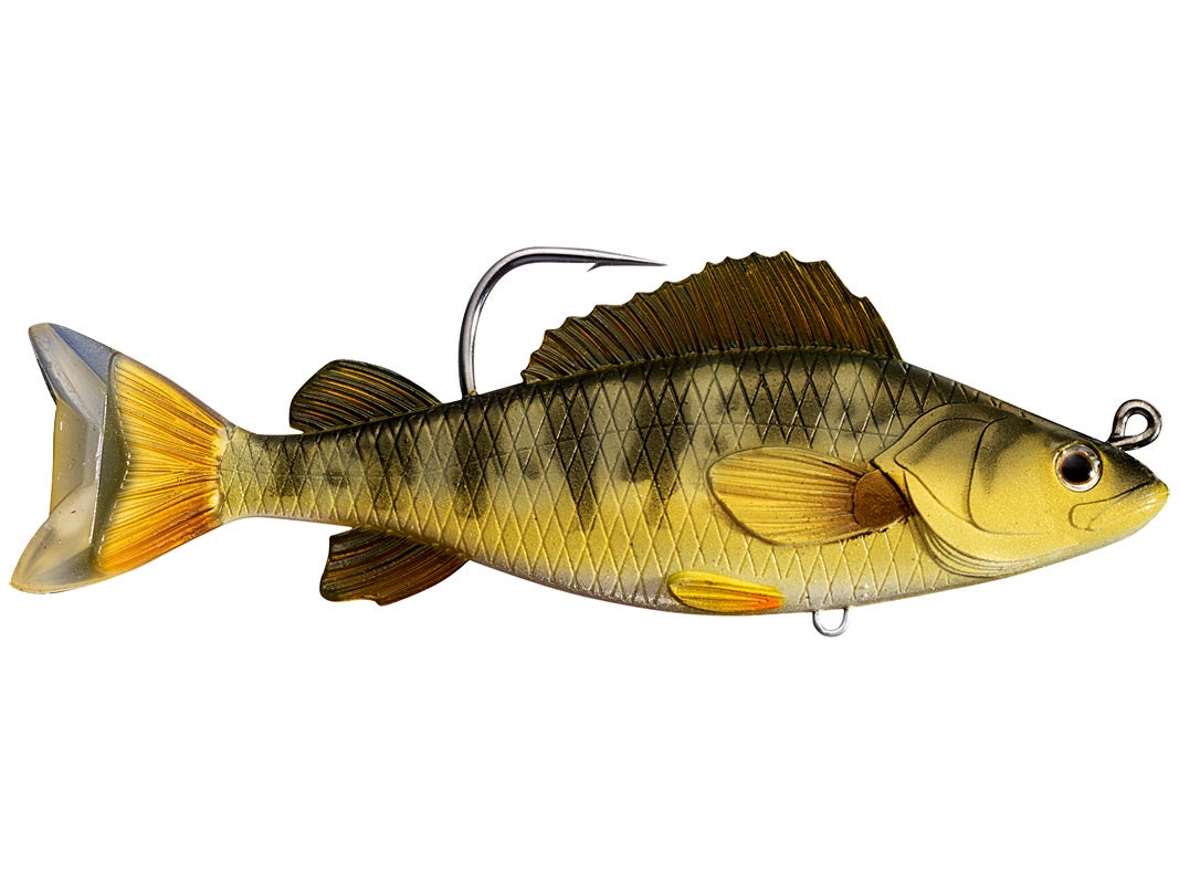 LIVETARGET Yellow Perch Swimbait - Tackle Warehouse