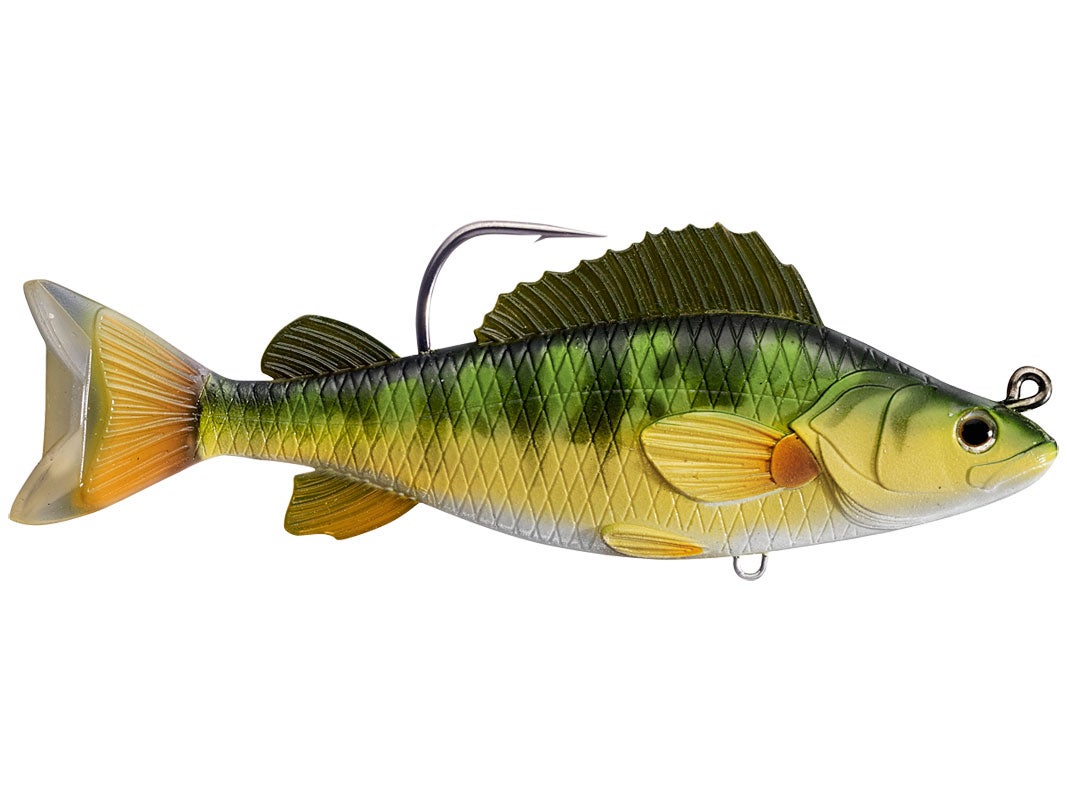 LIVETARGET Yellow Perch Swimbait - Tackle Warehouse