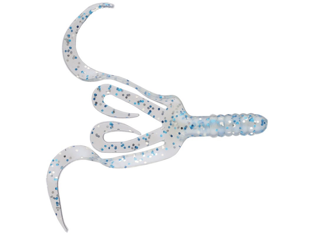 Mister Twister 4" Split Double Tail Grub 10pk - Tackle Warehouse