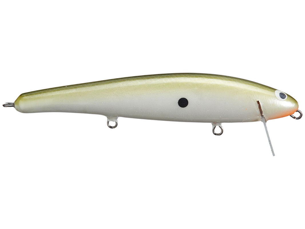 Old School Balsa Baits Wesley's Vee "W" Wakebait - Tackle Warehouse
