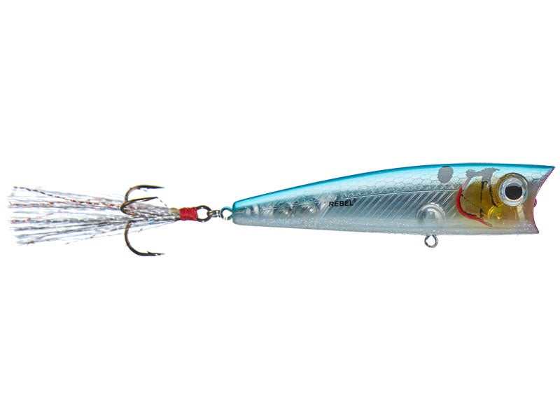 Rebel Super Pop-R Topwater Popper - Tackle Warehouse