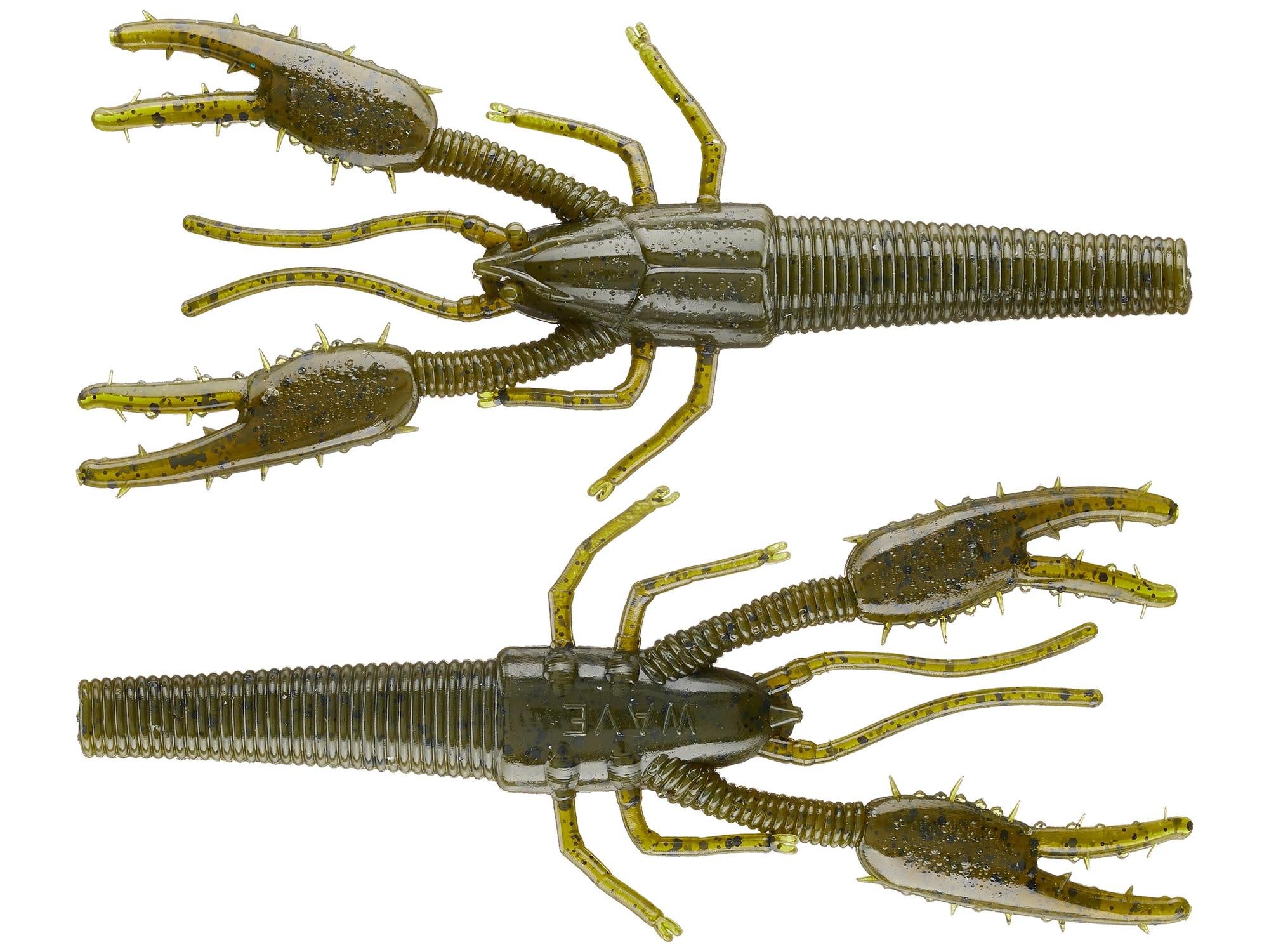 Wave Worm Tiki Crawdude 4.5" 7pk - Tackle Warehouse