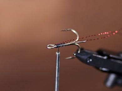 How-To Tie Feathered Treble For Bass Fishing